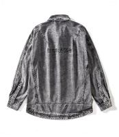 China Lapel Collar Fabric Hem Cotton 100% Long Sleeve french workwear jacket wholesale Lapel Collar Casual Style Custom (YY-J11-2559) for sale