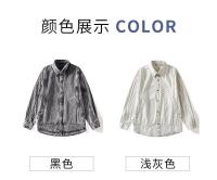 China Lapel Collar Fabric Hem Cotton 100% Long Sleeve french workwear jacket wholesale Lapel Collar Casual Style Custom (YY-J11-2559) for sale