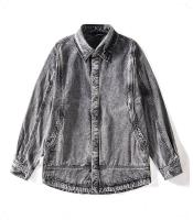 China Lapel Collar Fabric Hem Cotton 100% Long Sleeve french workwear jacket wholesale Lapel Collar Casual Style Custom (YY-J11-2559) for sale