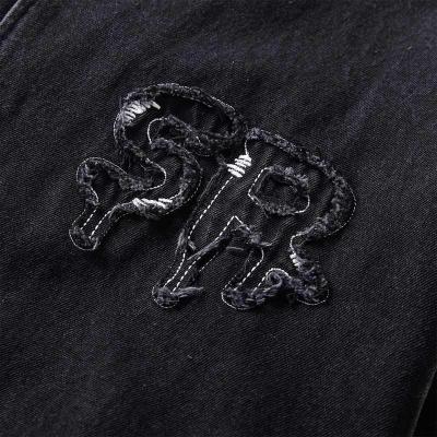 China Black Ribbed Hem Long Sleeve youth varsity jacket wholesale Casual Style Office/Commute Custom (YY-25930) for sale
