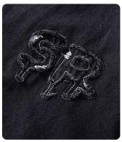 China Black Ribbed Hem Long Sleeve youth varsity jacket wholesale Casual Style Office/Commute Custom (YY-25930) for sale