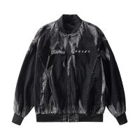 China Regular Black Ribbed Hem Long Sleeve varsity jacket wholesale distributor Casual Style Office/Commute Custom (YY-25929) for sale