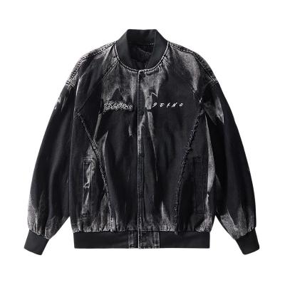 China Regular Black Ribbed Hem Long Sleeve varsity jacket wholesale distributor Casual Style Office/Commute Custom (YY-25929) for sale