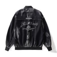 China Regular Black Ribbed Hem Long Sleeve varsity jacket wholesale distributor Casual Style Office/Commute Custom (YY-25929) for sale
