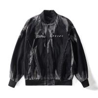 China Regular Black Ribbed Hem Long Sleeve varsity jacket wholesale distributor Casual Style Office/Commute Custom (YY-25929) for sale