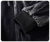 China Regular Black Ribbed Hem Long Sleeve varsity jacket wholesale distributor Casual Style Office/Commute Custom (YY-25929) for sale