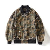 China Ribbed Hem Ribbed Hem Long Sleeve Casual Style varsity jacket wholesale distributor Office/Commute Polyester Fiber Custom (YY-24558-1) for sale
