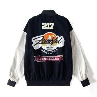 China Regular Ribbed Hem Cotton 100% Long Sleeve varsity jacket wholesale distributor Spring 2026 Urban Fashion Custom (YY-6207) for sale