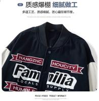 China Regular Ribbed Hem Cotton 100% Long Sleeve varsity jacket wholesale distributor Spring 2026 Urban Fashion Custom (YY-6207) for sale