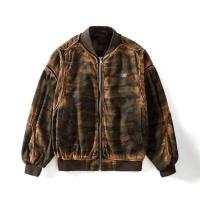China Round Neck Army Green Round Neck Ribbed Hem varsity jacket wholesale distributor Cotton 100% Long Sleeve Custom (YY-632) for sale