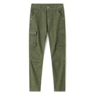 China Mid Waist Youth Trend Slight Stretch wholesale skinny jeans mens Outdoor Office/Commute Daily Washed Stone Washed Vintage Washed Custom (TM221) for sale