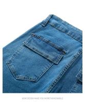 China Mid Waist Youth Trend Slight Stretch wholesale skinny jeans mens Outdoor Office/Commute Daily Washed Stone Washed Vintage Washed Custom (TM221) for sale