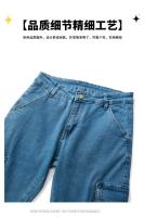 China Mid Waist Youth Trend Slight Stretch wholesale skinny jeans mens Outdoor Office/Commute Daily Washed Stone Washed Vintage Washed Custom (TM221) for sale