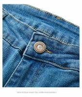 China Mid Waist Youth Trend Slight Stretch wholesale skinny jeans mens Outdoor Office/Commute Daily Washed Stone Washed Vintage Washed Custom (TM221) for sale