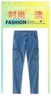 China Mid Waist Youth Trend Slight Stretch wholesale skinny jeans mens Outdoor Office/Commute Daily Washed Stone Washed Vintage Washed Custom (TM221) for sale