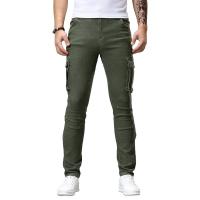 China Daily Mid Waist Stone Wash wholesale skinny jeans mens Stone Washed Slight Stretch Custom (TM221) for sale