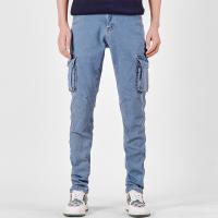 China Mid Waist Youth Trend Autumn 2025 wholesale skinny jeans mens Regular Fit Slight Stretch Custom (TM221) for sale