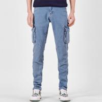 China Mid Waist Youth Trend Autumn 2025 wholesale skinny jeans mens Regular Fit Slight Stretch Custom (TM221) for sale