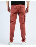 China Mid Waist Youth Trend Autumn 2025 wholesale skinny jeans mens Regular Fit Slight Stretch Custom (TM221) for sale