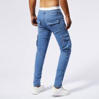 China Mid Waist Urban Fashion Vintage Washed cargo pants wholesale price Slight Stretch Black Blue Grey Custom (TM221) for sale