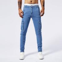China Mid Waist Urban Fashion Vintage Washed cargo pants wholesale price Slight Stretch Black Blue Grey Custom (TM221) for sale