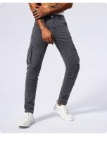China Mid Waist Urban Fashion Vintage Washed cargo pants wholesale price Slight Stretch Black Blue Grey Custom (TM221) for sale