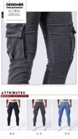 China Mid Waist Regular Fit Urban Fashion cargo pants wholesale price Outdoor Daily Slight Stretch Custom (TM221) for sale