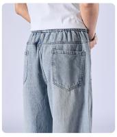 China Blue Mid Waist Non Stretch wholesale skinny jeans mens Urban Fashion Spring/Autumn Custom (YY-B802) for sale