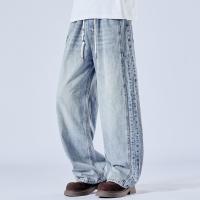 China Blue Blue Mid Waist Non Stretch wholesale skinny jeans mens Urban Fashion Spring/Autumn Custom (YY-B803) for sale
