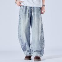 China Blue Blue Mid Waist Non Stretch wholesale skinny jeans mens Urban Fashion Spring/Autumn Custom (YY-B803) for sale