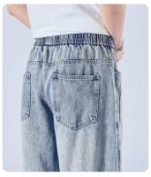 China Blue Blue Mid Waist Non Stretch wholesale skinny jeans mens Urban Fashion Spring/Autumn Custom (YY-B803) for sale