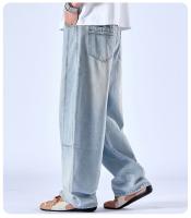 China Mid Waist Blue Mid Waist Non Stretch wholesale skinny jeans mens Urban Fashion Spring/Autumn Custom (YY-B809) for sale