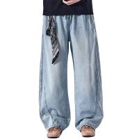 China Carrot Pant Blue Mid Waist Non Stretch wholesale skinny jeans mens Urban Fashion Spring/Autumn Custom (YY-B812) for sale
