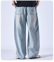 China Carrot Pant Blue Mid Waist Non Stretch wholesale skinny jeans mens Urban Fashion Spring/Autumn Custom (YY-B812) for sale