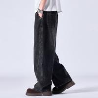 China Dark Grey Mid Waist Non Stretch wholesale skinny jeans mens Urban Fashion Spring/Autumn Custom (YY-B813) for sale