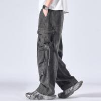 China Daily Mid Waist Green Blue wide leg track pants Spring 2026 Non Stretch Custom (YY-G2613) for sale