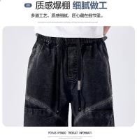 China Daily Mid Waist Black Grey cargo pants wholesale price Cotton 100% Spring 2026 Custom (YY-262326) for sale