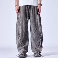 China Daily Mid Waist Cotton 100% wide leg track pants Spring 2026 Non Stretch Custom (YY-26002) for sale