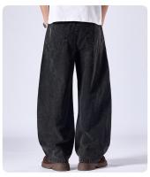 China Daily Mid Waist Cotton 100% wide leg track pants Spring 2026 Non Stretch Custom (YY-26002) for sale