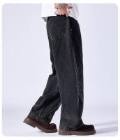 China Daily Mid Waist Cotton 100% wide leg track pants Spring 2026 Non Stretch Custom (YY-26002) for sale
