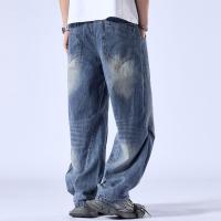 China Regular Blue Mid Waist Non Stretch wholesale skinny jeans mens Urban Fashion Daily Office/Commute Custom (YY-M296) for sale