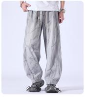 China Blue Grey Mid Waist Non Stretch wholesale skinny jeans mens Urban Fashion Daily Office/Commute Custom (YY-M292) for sale