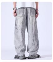 China Blue Grey Mid Waist Non Stretch wholesale skinny jeans mens Urban Fashion Daily Office/Commute Custom (YY-M292) for sale