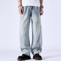China Blue Summer Mid Waist wholesale skinny jeans mens Non Stretch Urban Fashion Custom (YY-M286) for sale
