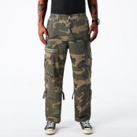 China Washed Daily Washed Mid Waist cargo pants wholesale price Cotton 100% Urban Fashion Custom (KU24111) for sale
