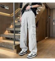 China Mid Waist Daily Washed Mid Waist cargo pants wholesale price Camouflage Cotton 100% Custom (KU24111) for sale