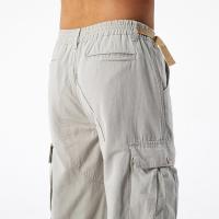 China Black Daily Washed cargo pants wholesale price Mid Waist Breathable Custom (KU24112) for sale