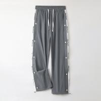 China Summer Non Stretch Urban Fashion jogger pants wholesale Dark Green Light Grey Custom (KU24108) for sale