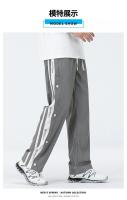 China Dark Green Light Grey Summer Non Stretch Urban Fashion jogger pants wholesale Dark Green Light Grey Regular Custom (KU24108) for sale
