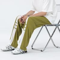 China Summer Non Stretch Straight Pant mens pants wholesale Urban Fashion Regular Custom (KU24106) for sale